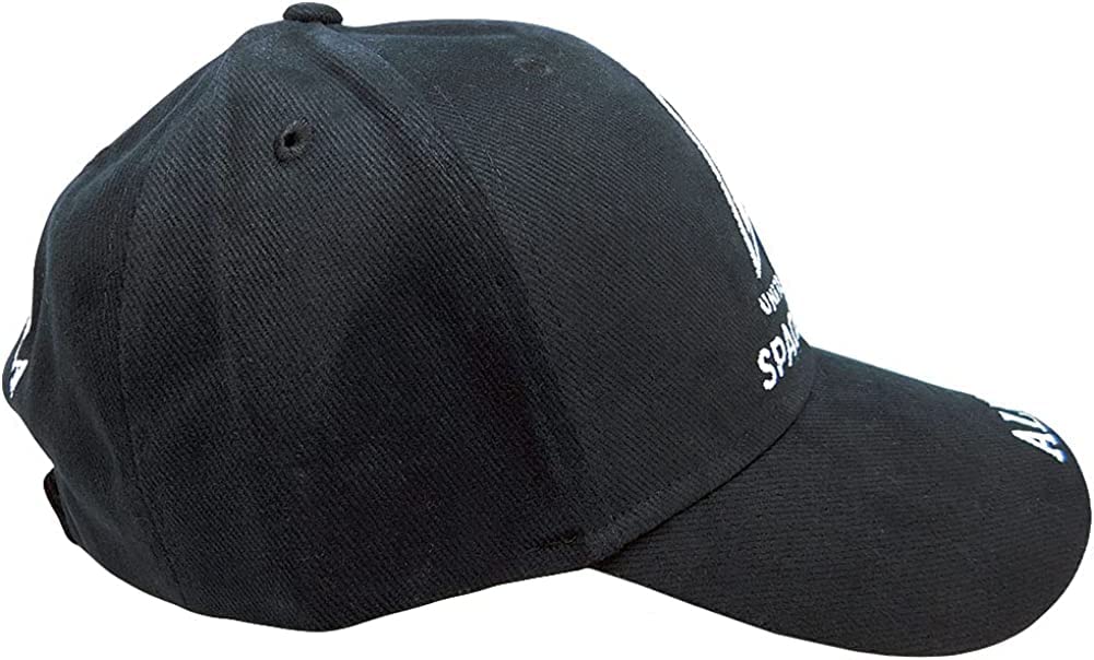 Flakita's Novelties United States Space Force Always Above Semper Supra Embroidered Baseball Cap Hat [EE] Black