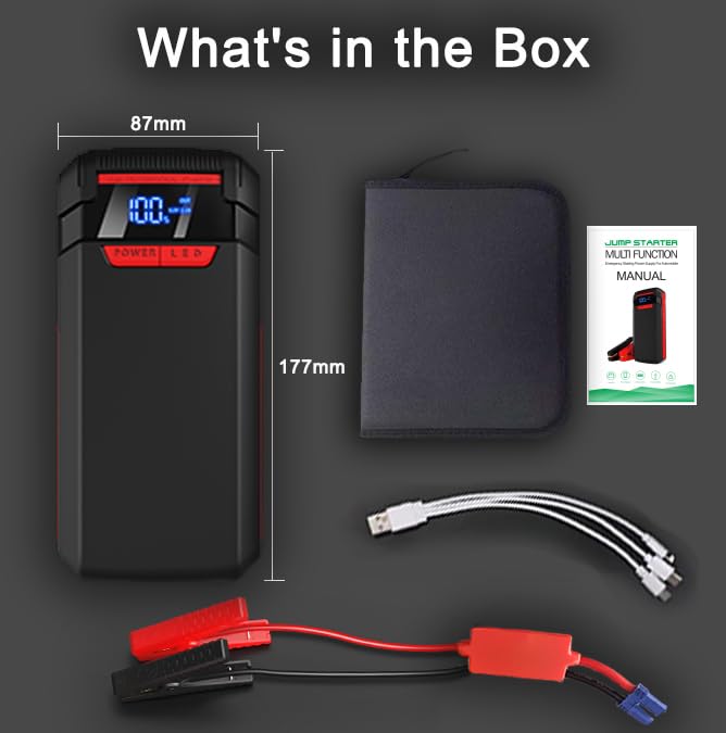 Jump Starter, Portable car Jump Starter