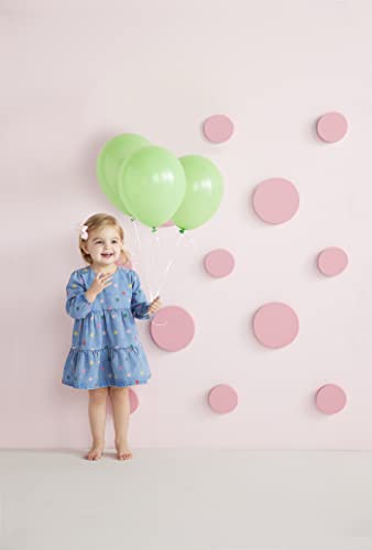 Mud Pie Baby Girls Dress, Chambray Polka Dot, 4T