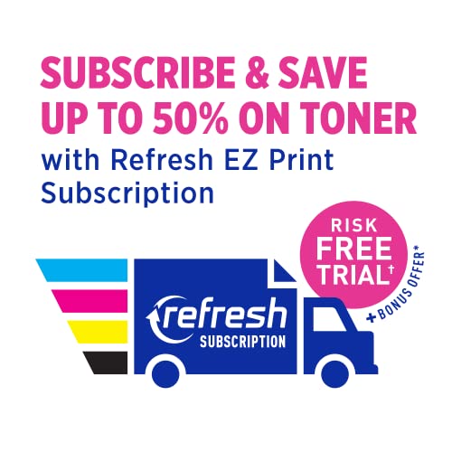 Brother Compact Monochrome Laser Printer, HLL2395DW, Flatbed Copy & Scan, Wireless Printing, NFC, Cloud-Based Printing/Scanning, Refresh Subscription/Amazon Dash Replenishment Ready