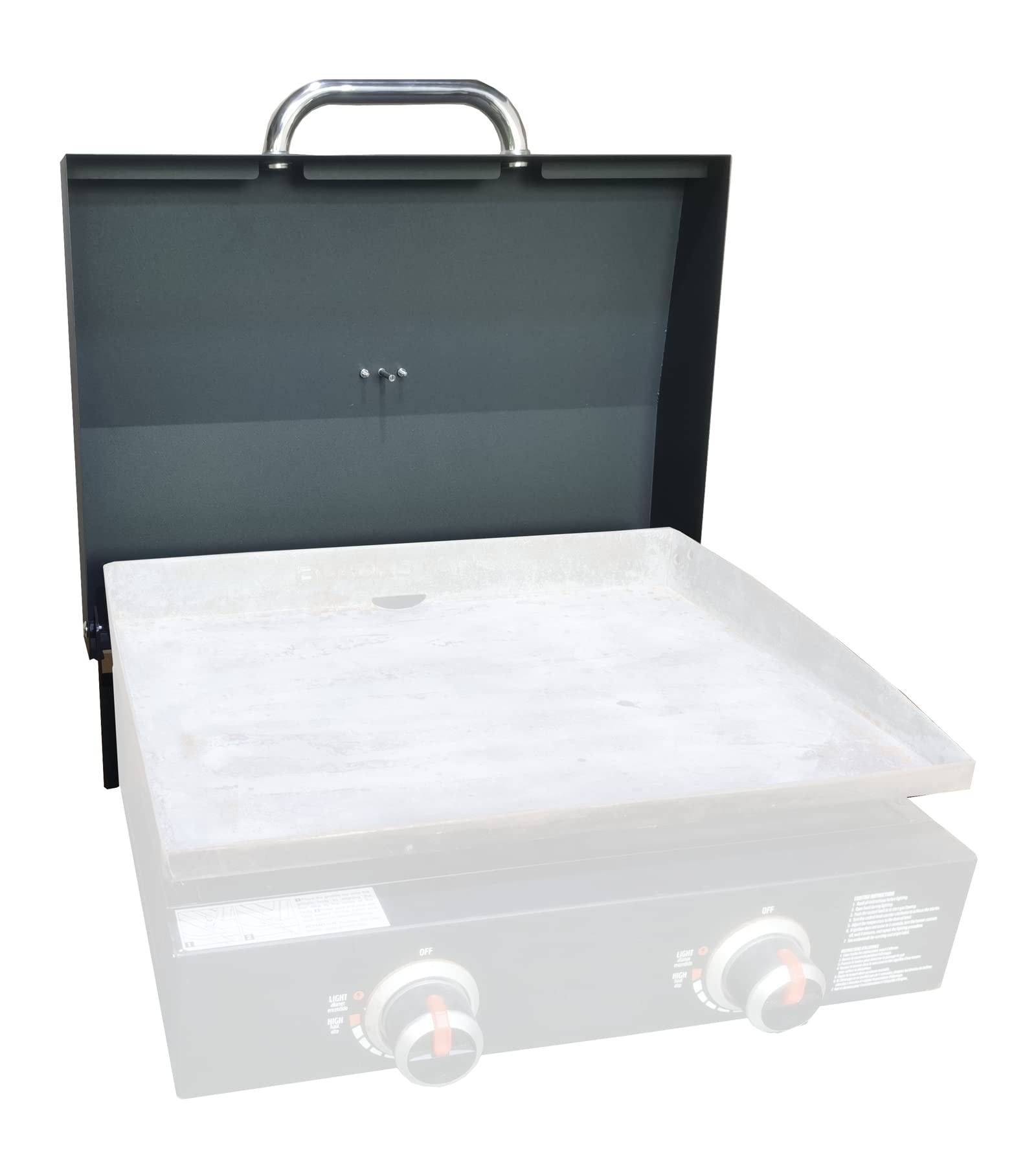 Blackstone 22 Inch Griddle Hood Cover with Handle and Temperature Gauge
