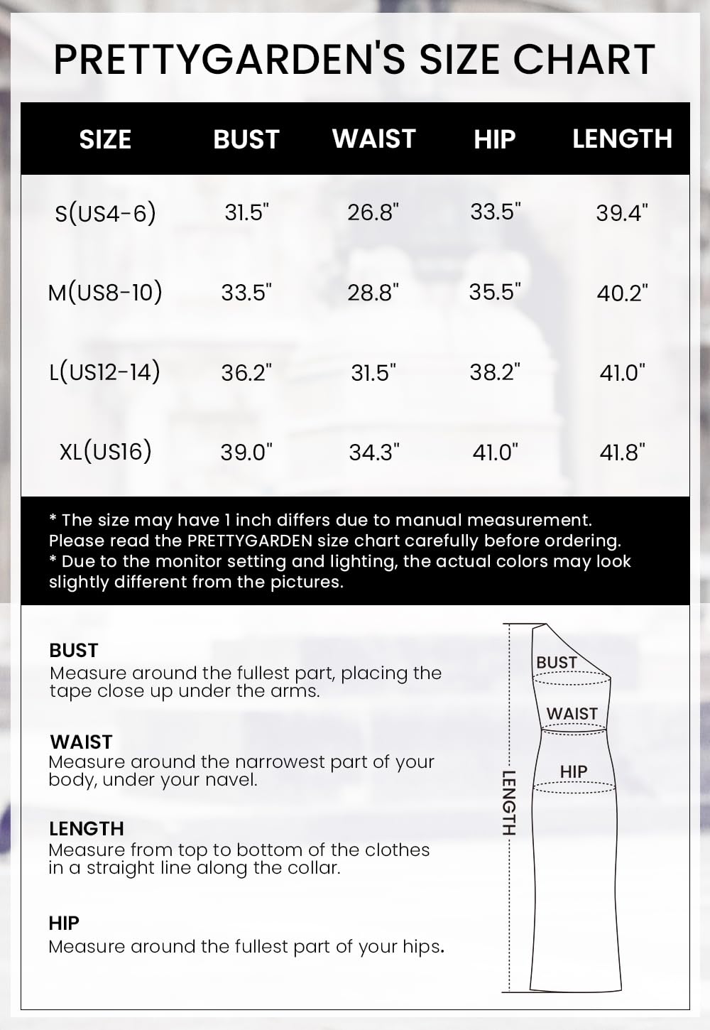 PRETTYGARDEN Women's Ruched Bodycon Dress 2024 Summer One Shoulder Sleeveless Party Cocktail Pencil Dresses (Lake Blue,Large)