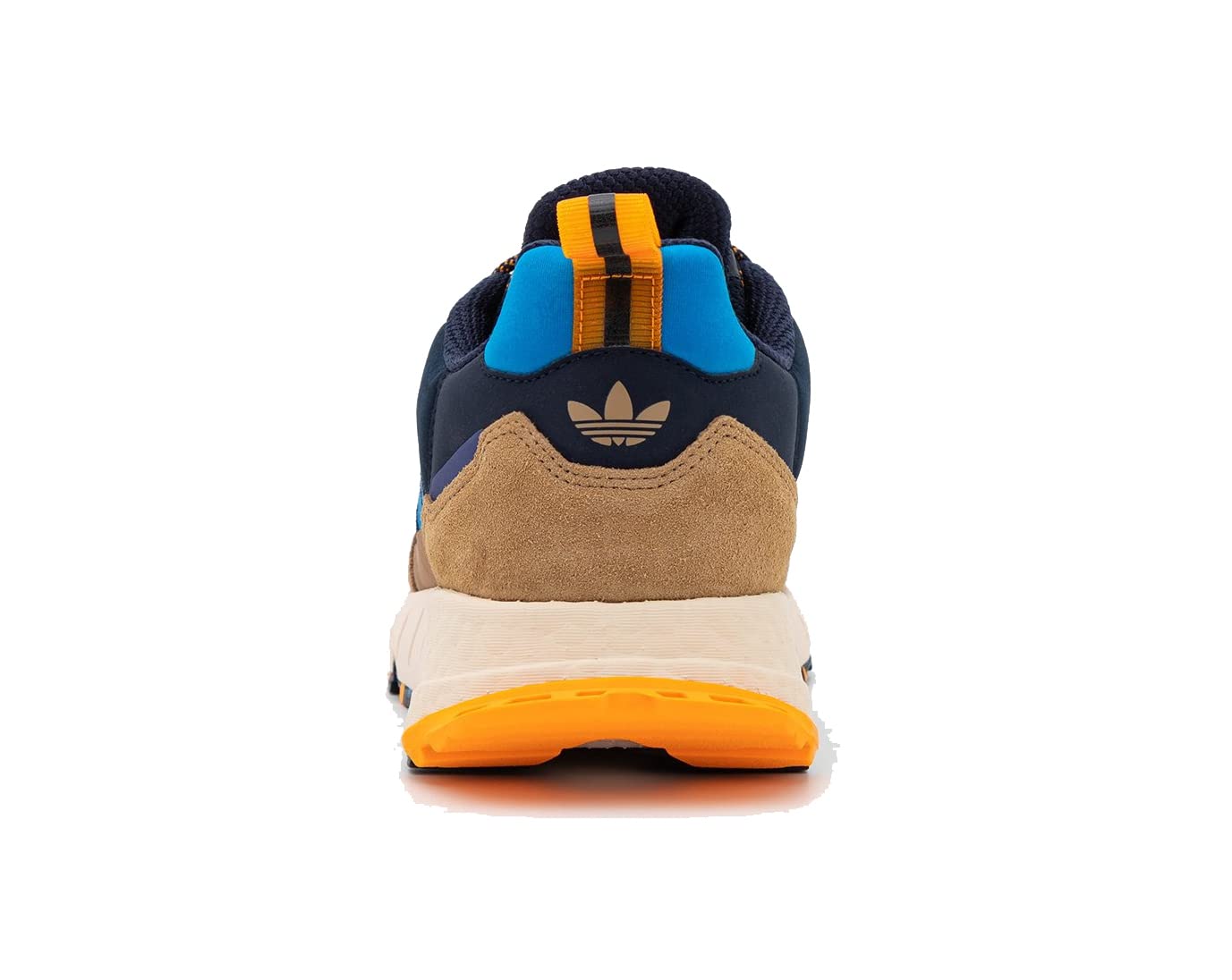 adidas Originals Men's ZX 1K Boost Sneaker Shoes, Legend Ink/Blue Rush/Orange Rush, 10.5 M