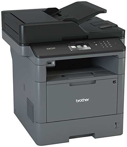 Brother Monochrome Laser Printer, Multifunction Printer and Copier, DCP-L5500DN, Flexible Network Connectivity, Duplex Printing, Mobile Printing & Scanning, Amazon Dash Replenishment Ready
