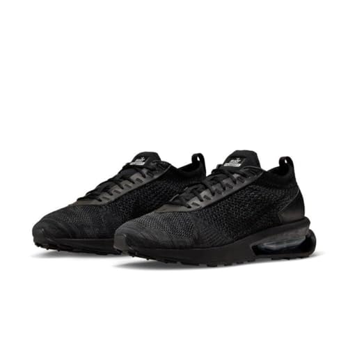 Nike Mens Air Max Flyknit Racer, Black/Black/Anthracite/Black, 9.5 US