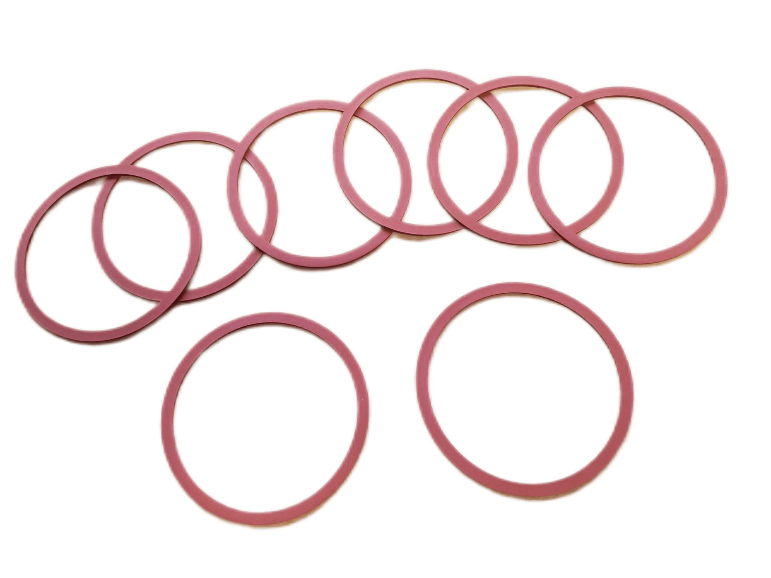 Tattler Canning Lids TWIN PACK 100 Replacement Rubber Rings - 50 REGULAR/50 WIDE (RINGS ONLY - NO LIDS) - Bulk Package - MADE IN THE USA!