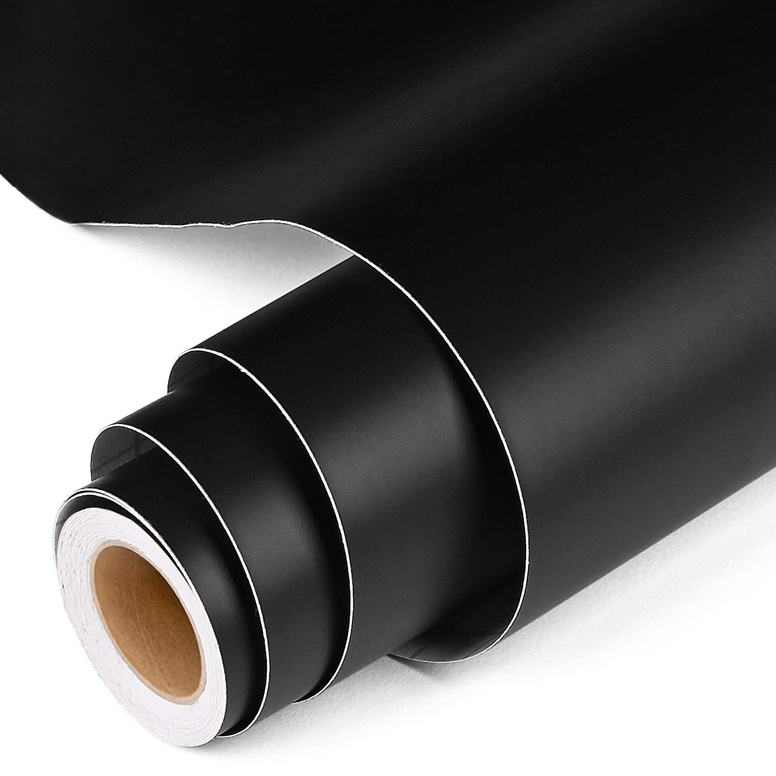 Prime Vinyl Matte Black Permanent Vinyl Roll, 12" x 10 Ft Matte Black Vinyl for Cricut- Self Adhesive Vinyl for Silhouette Cameo, Decor Sticker, Cutting Machine, Home Decal