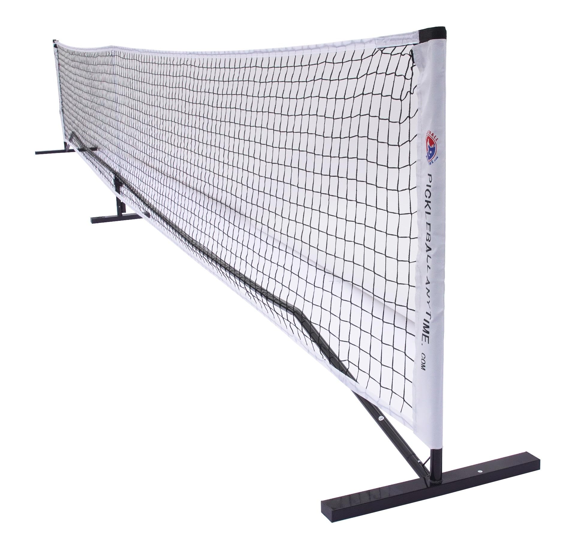 Pickleball Anytime Regulation Size Pickleball Net for Outdoor and Indoor | 22' Long Net | includes Tightening Strap