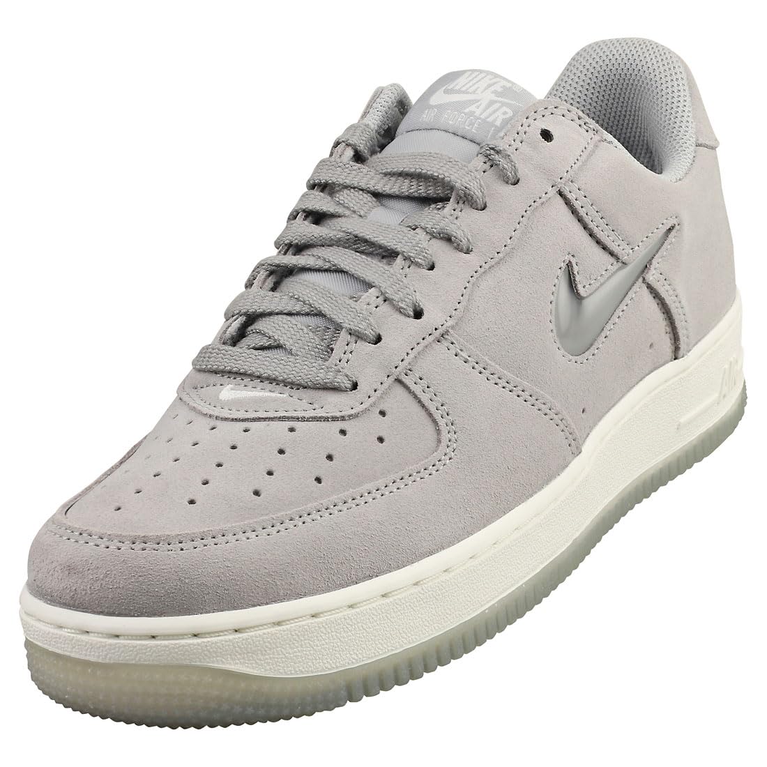 Nike Air Force 1 Low Retro Lt Smoke Grey/Lt Smoke Grey Mens Size 9.5