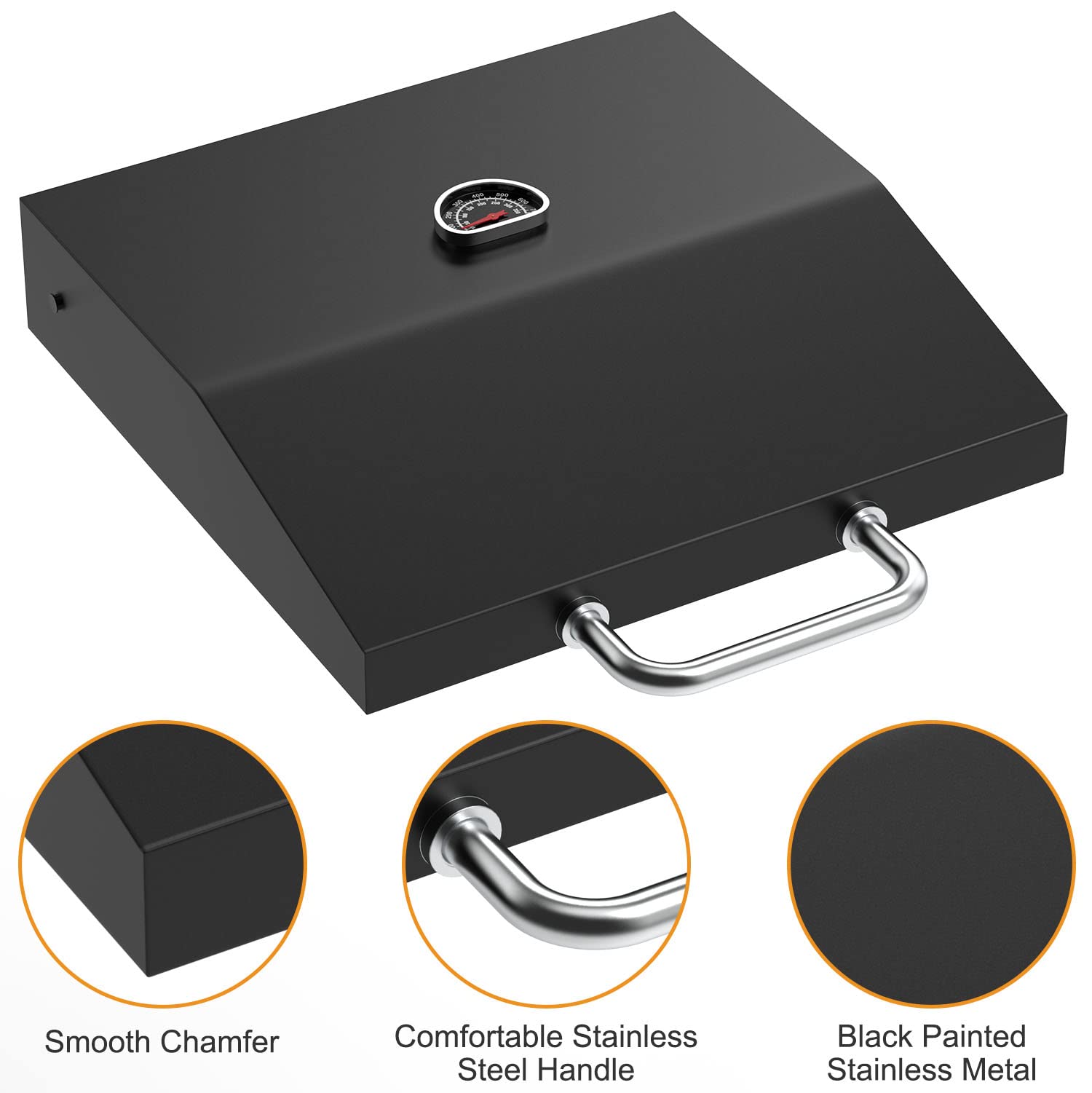 17" Griddle Hood for Blackstone Adventure Ready 1832 17" Tabletop Griddle, Blackstone 1971 Griddle Cover 17", Blackstone 17 Griddle Accessories, 17 inch Blackstone Grill Lid, Blackstone 17 Grill Top