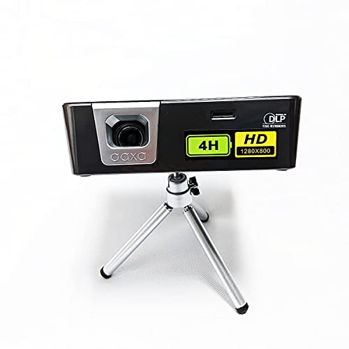 AAXA P6X 1000 Lumen Battery Projector, 4 Hour Battery, Portable Mini Projector, DLP 1080p Support, 30,000 Hours LED, 15000mah Powerbank, HDMI/USB/microSD Input, Worlds Brightest Battery Pico Projector