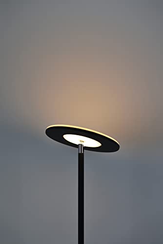 J&V Showroom LED Sky Floor Lamp -Dimmable Modern Design LED Floor Lamp for Living Room, Bedroom, Porch, Office, Study Room, Hotel, Black