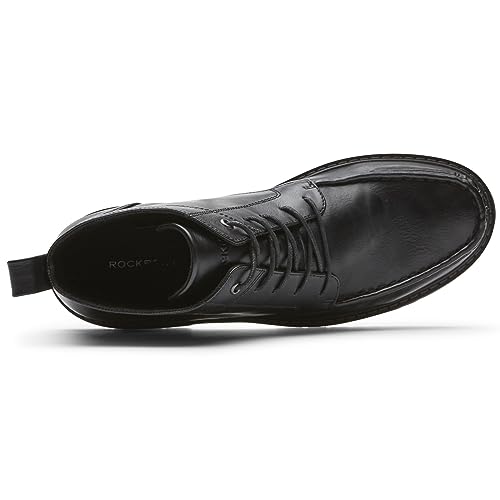 Rockport Men's Keegan Oxford Boot, Black, 10