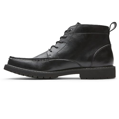 Rockport Men's Keegan Oxford Boot, Black, 10