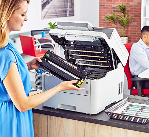 Brother MFC-L3710CW Compact Digital Color All-in-One Printer Providing Laser Printer Quality Results with Wireless, Amazon Dash Replenishment Ready