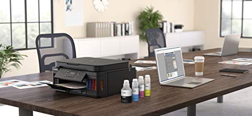 Canon PIXMA G6020 All-in-One Supertank Wireless (Megatank) Printer, Copier and Scan with Mobile Printing, Black, Works with Alexa