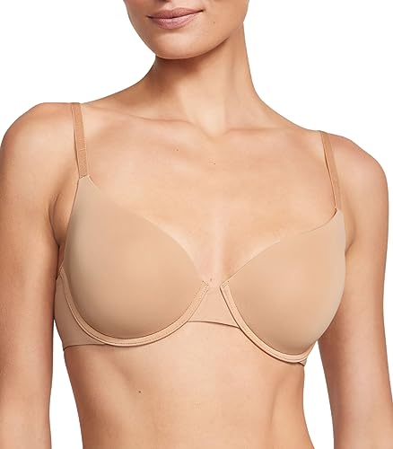 Victoria's Secret T Shirt Demi Bra, Lightly Lined, Smoothing, Bras for Women, Beige (36C)