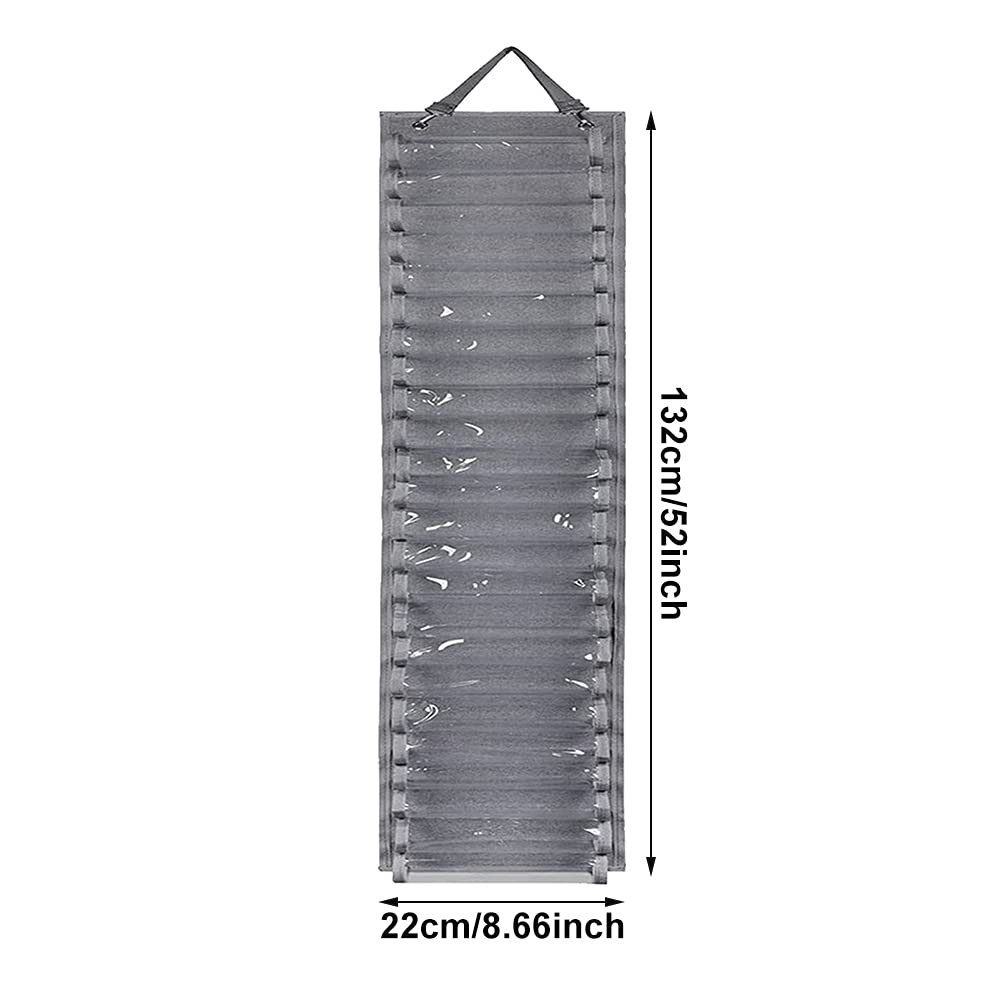 Xiaokeis Vinyl Storage Rack,48 Holes Vinyl Roll Holder Wall Mount Vinyl Rolls Storage Organizer for Vinyl Sheets, Heat Transfer Paper, Wrapping Paper,Design Drawings(Grey)