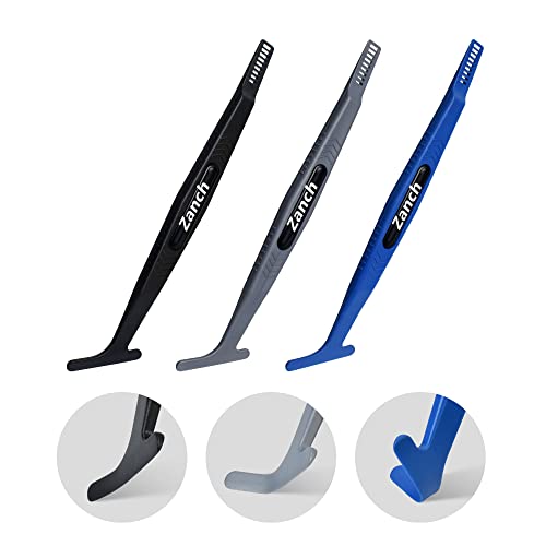 Zanch Vinyl Wrap Tools 3 in 1 Magnetic Micro Stick Squeegee Vinyl Wrap Tool Kit Corner Squeegee Curves Slot Tint Tool Car Wrap Kit for Car Wrapping,Vinyl Wraps Application,Tucking Tools,Window Tinting