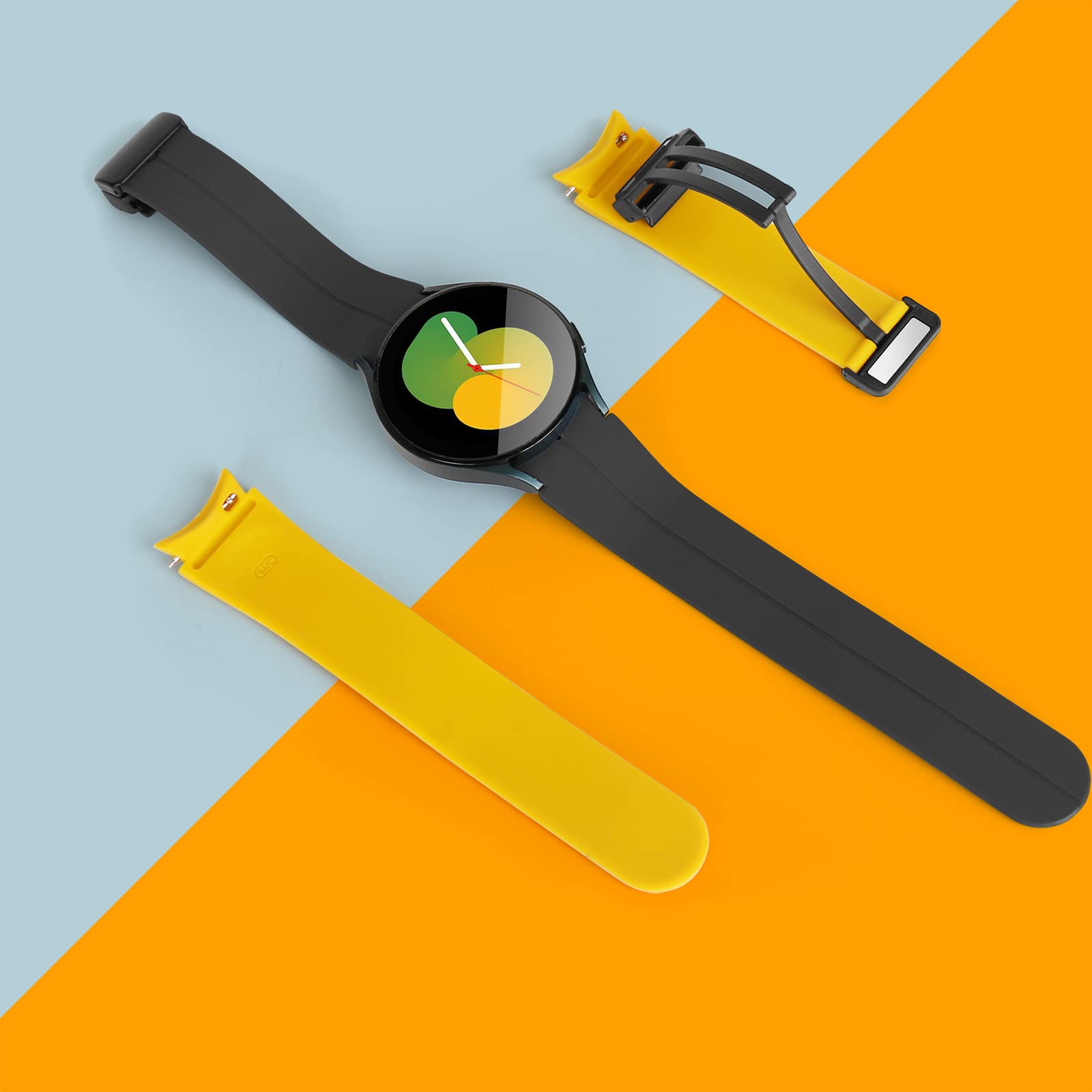 20mm Quick Release Sport Band - Compatible with Samsung Galaxy Watch 6/5/4, Watch 5 Pro (45mm), and Galaxy Watch 4 Classic (46mm/42mm) - Ideal Replacement Band