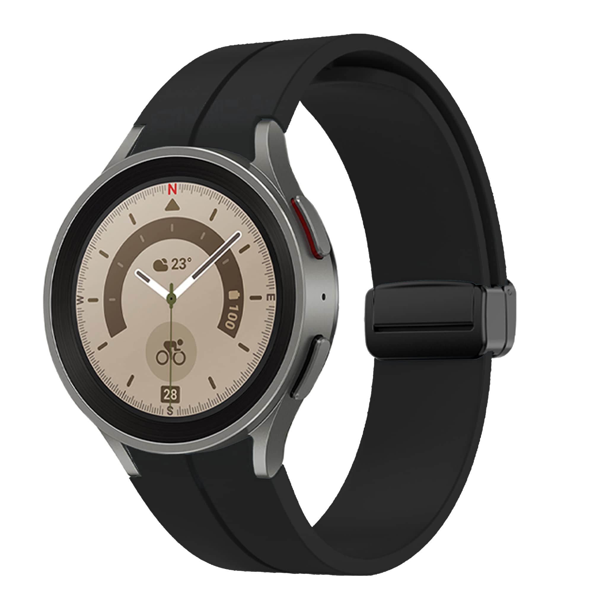 20mm Quick Release Sport Band - Compatible with Samsung Galaxy Watch 6/5/4, Watch 5 Pro (45mm), and Galaxy Watch 4 Classic (46mm/42mm) - Ideal Replacement Band