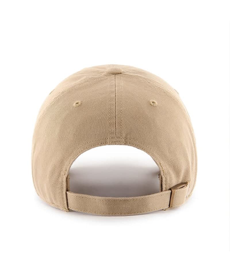 '47 Atlanta Braves Hat Mens Womens Adjustable Baseball Cap, Khaki/Beige, One Size