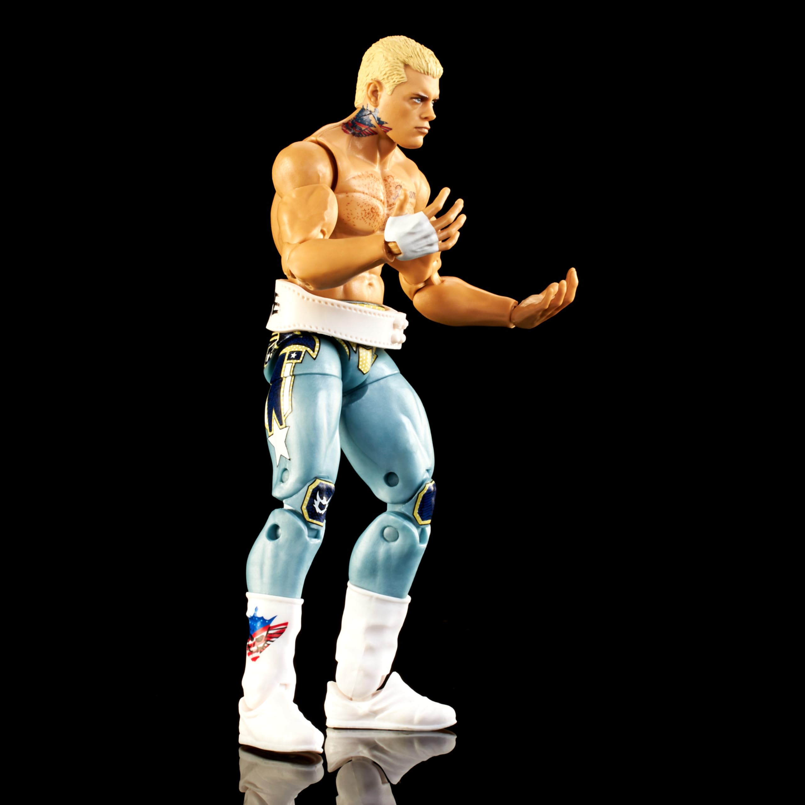 Mattel WWE Cody Rhodes Top Picks Elite Collection Action Figure, Articulation & Life-Like Detail, Interchangeable Accessories, 6-inch