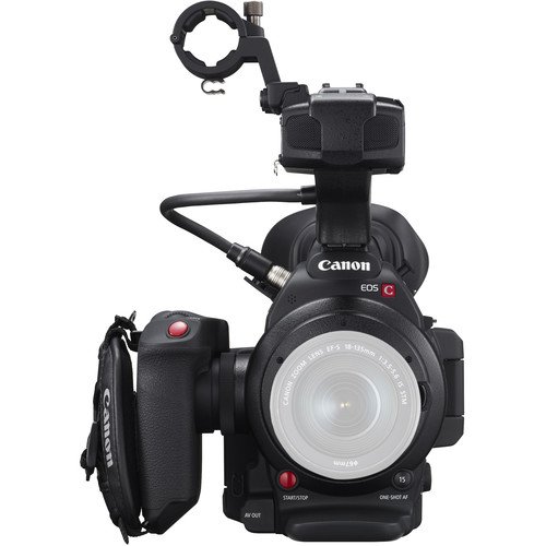 Canon EOS C100 Mark II with Dual Pixel CMOS AF 0202C002 & EF 24-105mm f/4L is II USM Lens with Memory Card, Case, Tripod, and More - Starter Bundle - (International Version) (Renewed)