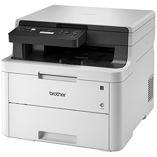 Brother HL-L3290CDW Compact Digital Color Printer Providing Laser Printer Quality Results with Convenient Flatbed Copy & Scan, Wireless and Duplex Printing, Amazon Dash Replenishment Ready