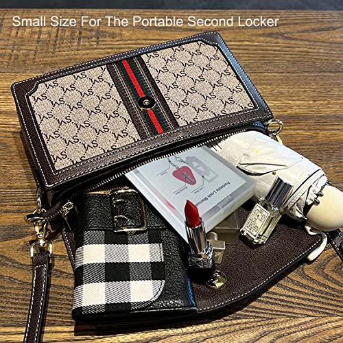 LUAMB Portable Door Lock, Home Security, Travel Lock for Travel, for Additional Safety Lock,Metal Heavy Duty Lock,Prevent Unauthorized Entry in housing,Travel Hotel,Apartments (1 Slice 4.5In)