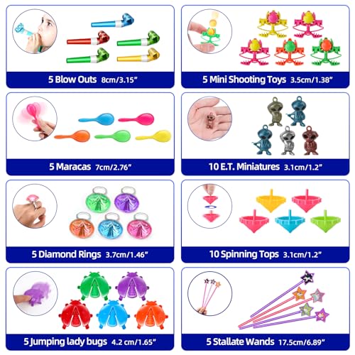 Amy&Benton 1000PCS Birthday Party Favors for Kids Return Gifts Bulk Goodie Bag Stuffers Toy Packs Treasure Box Prizes for classroom