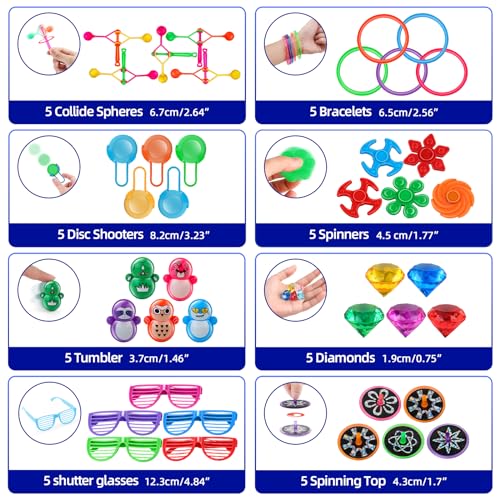 Amy&Benton 1000PCS Birthday Party Favors for Kids Return Gifts Bulk Goodie Bag Stuffers Toy Packs Treasure Box Prizes for classroom