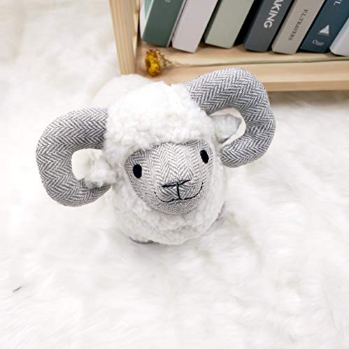 Fabric Animal Door Stopper Decorative Doorstops Goat Lover Gifts Book Stopper Wall Protectors Anti Collision