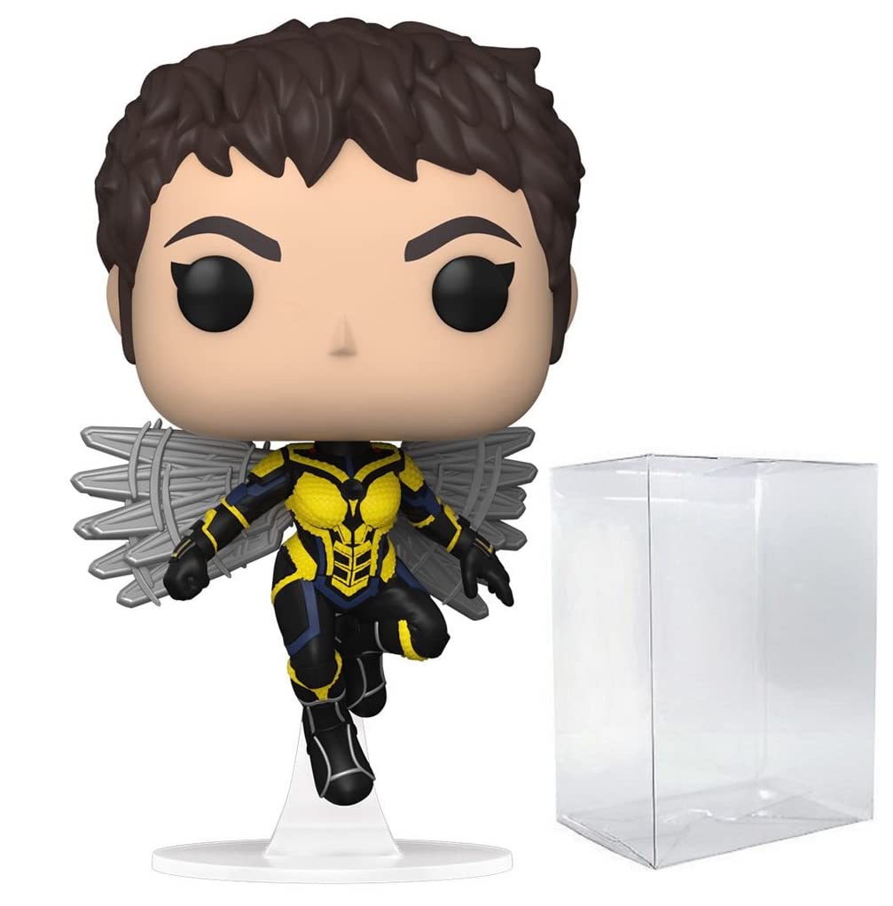POP Marvel: Ant-Man and The Wasp: Quantumania - Wasp Limited Edition Chase Funko Vinyl Figure (Bundled with Compatible Box Protector Case), Multicolor, 3.75 inches