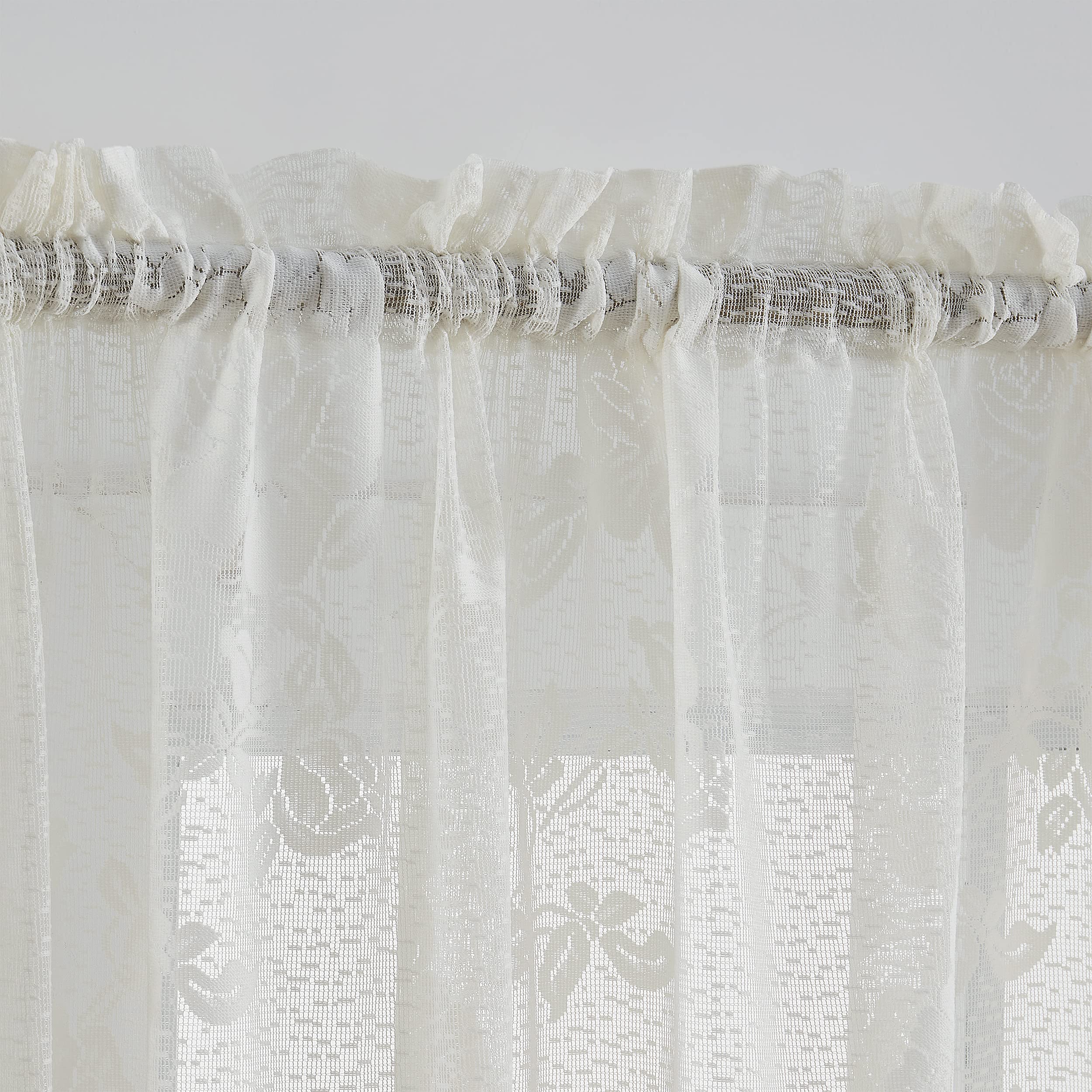 RENAISSANCE HOME FASHION Lacey LACE Rod Pocket Panel