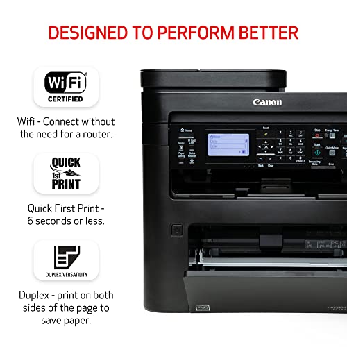 Canon imageCLASS MF264dw II Wireless Monochrome Laser Printer, Print, Copy and Scan, with Auto Document Feeder,Black