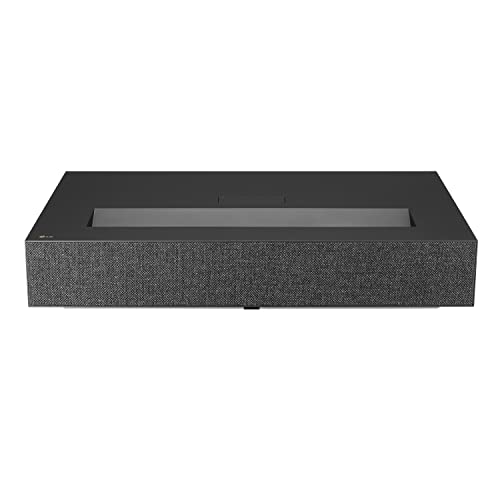 LG HU915QB Ultra Short Throw 4K UHD (3840 x 2160) 3Ch Laser Smart Homer Theater CineBeam Projector with Up to 3000 ANSI Lumens, DCI-P3 100%, and webOS 6.0 Video, Netflix and Apple TV+