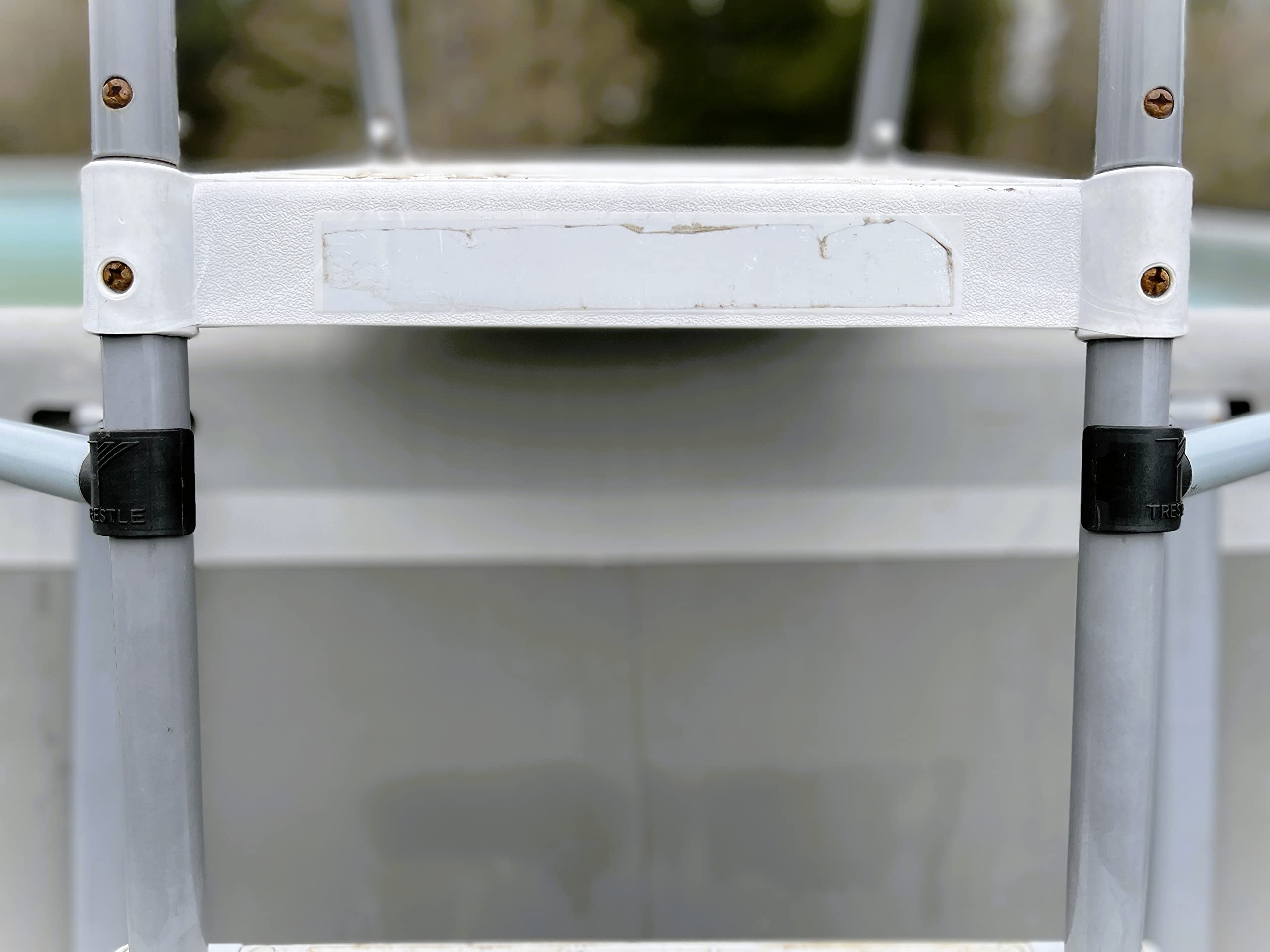 Above Ground Swimming Pool Ladder Latch **Sold as Set** Ladder Anchor Safety Stabilizer Pool Frame Reduce Injury**Stop Wear On Your Pool Liner**