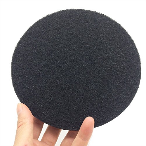 12 Pack Charcoal Filters for Kitchen Compost Bin Pail Replacement Filter Countertop Home Bucket Refill Sets, Round