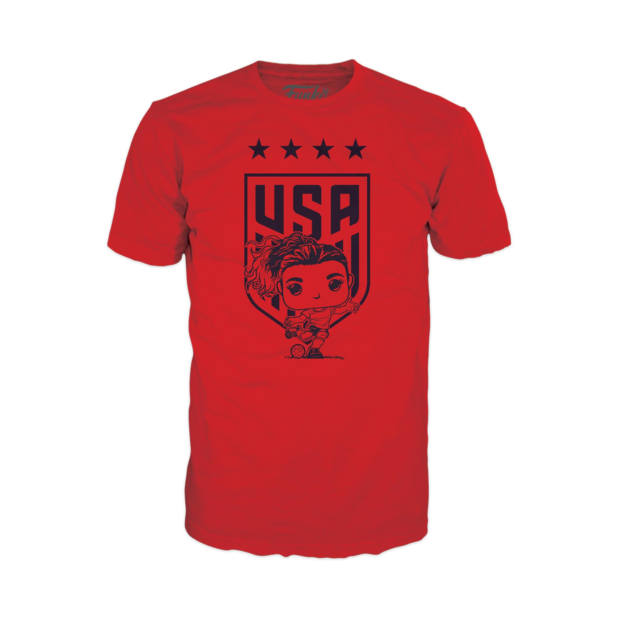 Funko Pop! Boxed Tee: The U.S Women's National Soccer Team - Caterina Macario - XS