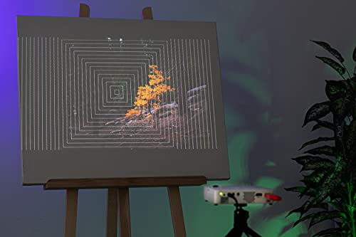 Artograph Flare 450 Digital Art Projector and Remote with Keystone and Grid Features for Artists