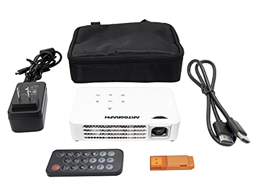 Artograph Flare 450 Digital Art Projector and Remote with Keystone and Grid Features for Artists