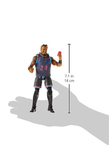 Mattel WWE Montez Ford Elite Collection Action Figure with Accessories, Articulation & Life-like Detail, Collectible Toy, 6-inch