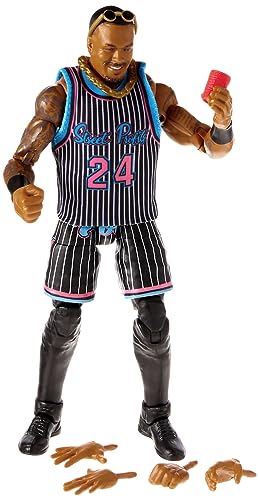 Mattel WWE Montez Ford Elite Collection Action Figure with Accessories, Articulation & Life-like Detail, Collectible Toy, 6-inch