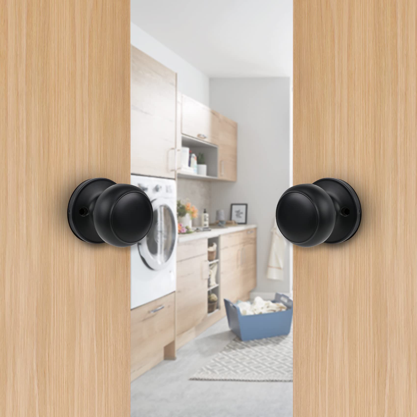 Betollo 3 Pack Door Knobs