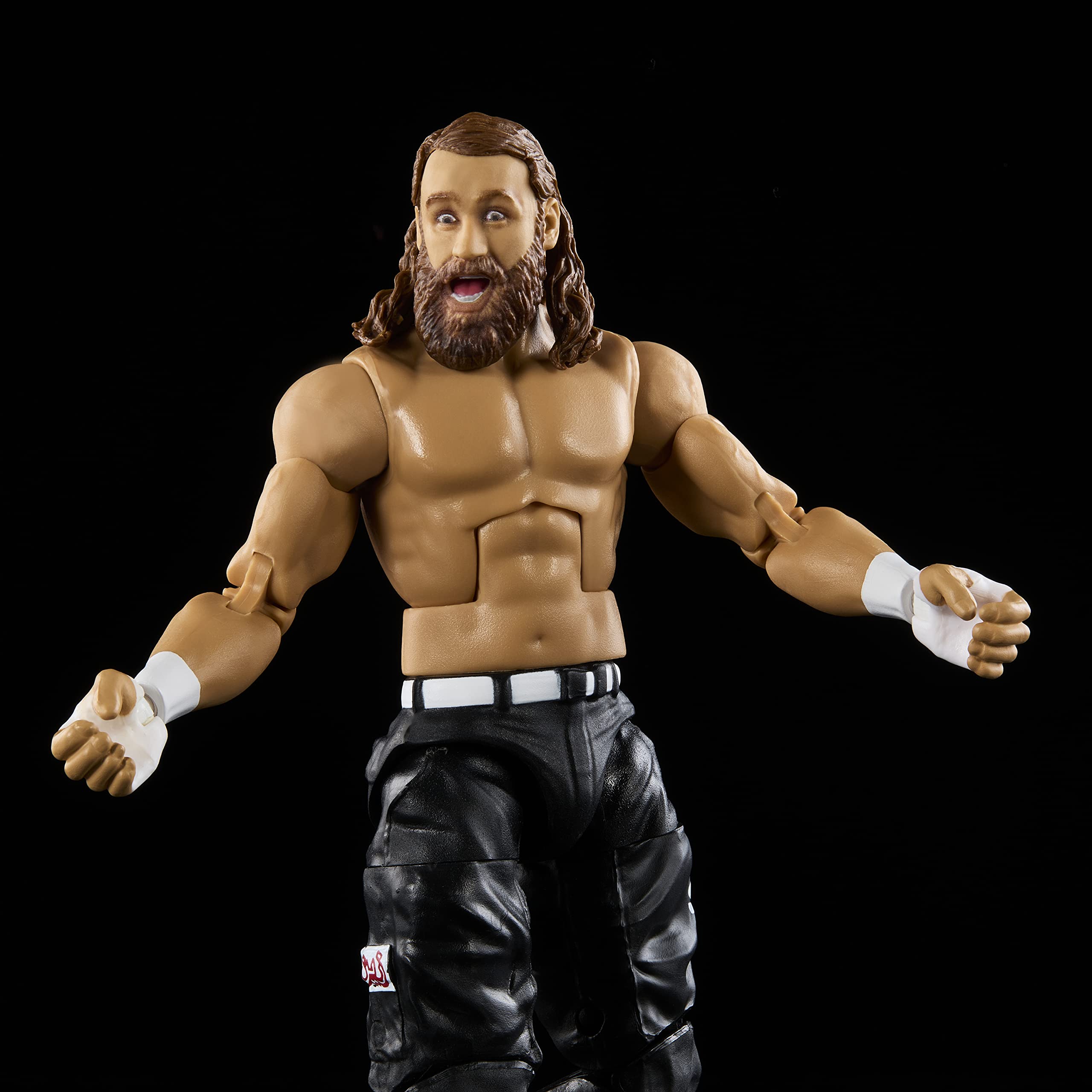 Mattel WWE Sami Zayn Elite Collection Action Figures, Deluxe Articulation & Life-like Detail with Iconic Accessories, 6 in