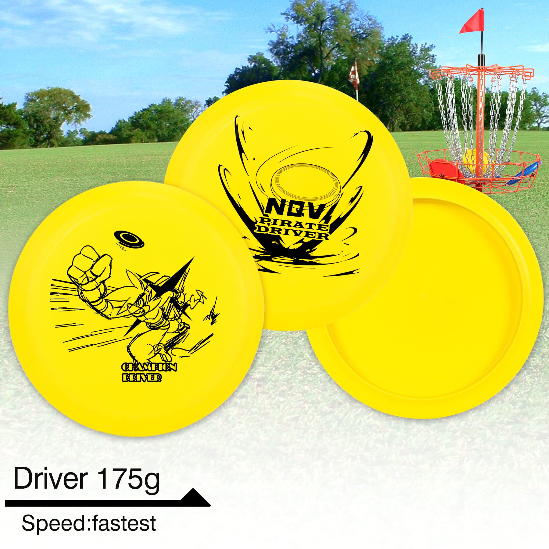 Disc Golf Set 12 PCS Flying Discs with Blue Bag & Pickleball Set with Net (Graphite Pickleball Paddles)