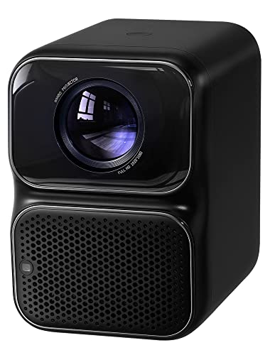 WANBO TT Portable Projector Netflix-Certified, Auto Focus Native 1080P 650 ANSI Home Video Projector with 5G WiFi and Bluetooth, 4K Dolby Audio Supported Smart Mini Projector,HDR10, Digital Zoom