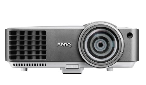 BenQ MW814ST 2500 Lumen WXGA Short Throw 3D DLP Projector,Black/silver