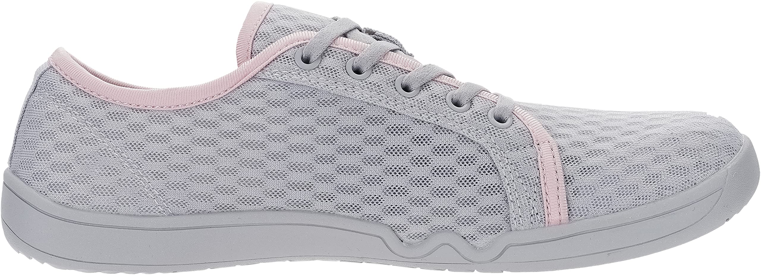 WHITIN Women's Water Shoes Swim Dry Quick Barefoot Aqua Sneakers Beach Minimalist Size 8 Zero Drop Surfing Boating Sport Walking Gym Climb Gery Pink 39
